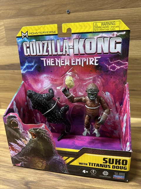 GODZILLA X KONG The New Empire Suko With Titanus Doug Figure Set NEW ...