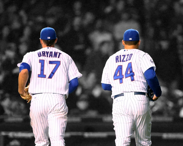 CHICAGO CUBS KRIS BRYANT ANTHONY RIZZO Glossy 8x10 Photo Print ...
