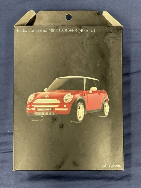 JOHN LEWIS / Nikko RC MINI Cooper 1:24 Scale – 40MHz – Red – New Old ...