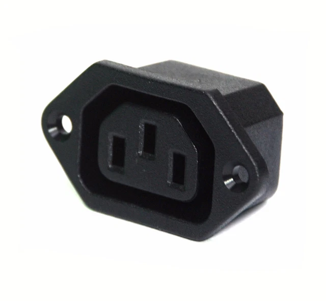 5PC NYLON IEC 3P AC Receptacle / Outlet Socket JR-121 15A 125V ...