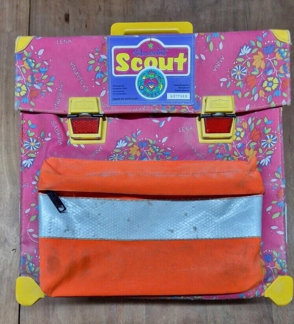 SCOUT KINDER SCHUL Tornister mit passender Schultüte, altes Sammelstück ...