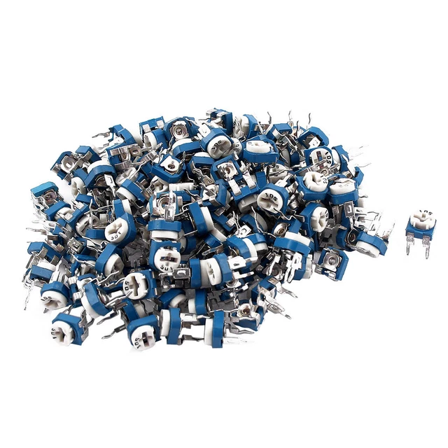 100PCS 5K OHM Vertical PCB Preset Variable Resistor Trimmer ...