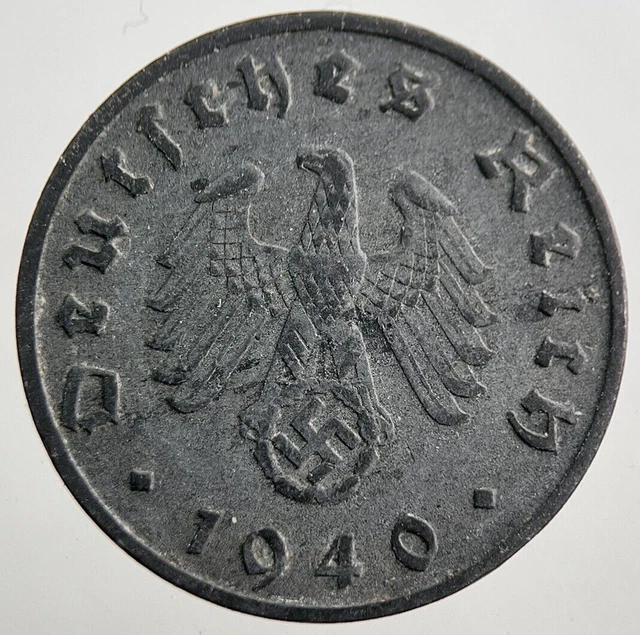 1940-B GERMANY NAZI 10 Pfennig Coin | Very High Grade | a7877 £15.93 ...