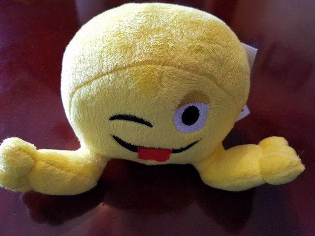 FUN2PLAY PLUSHI PALZ Emoji Plush Winky Tongue Key Chain Back Pack $3.99 ...