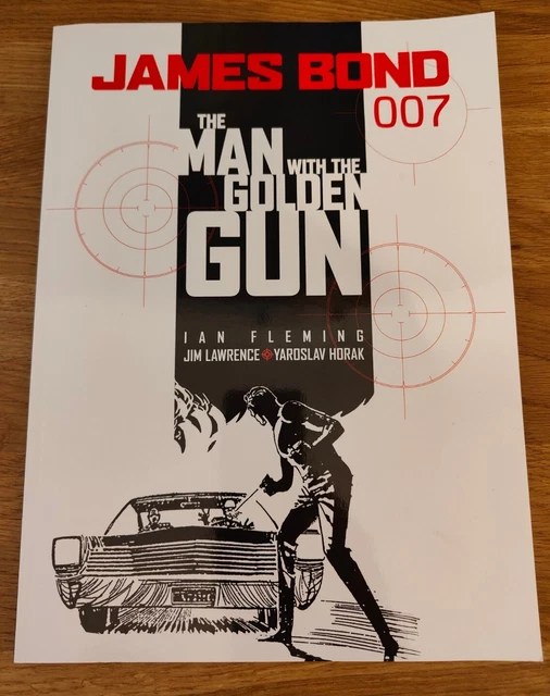 GRAPHIC NOVEL - James Bond 007 Man With The Golden Gun Fleming Titan ...