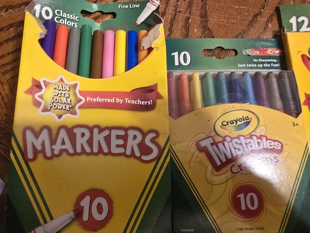 CRAYONS AND COLORED Pencils Lot £6.34 - PicClick UK