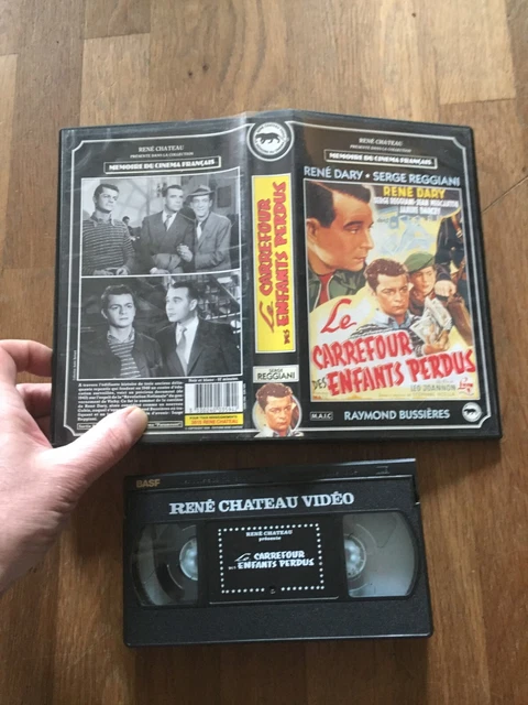 CASSETTE VIDEO VHS CINEMA RENE CHATEAU CARREFOUR ENFANTS PERDUS dary reggiani £6.24 - PicClick UK