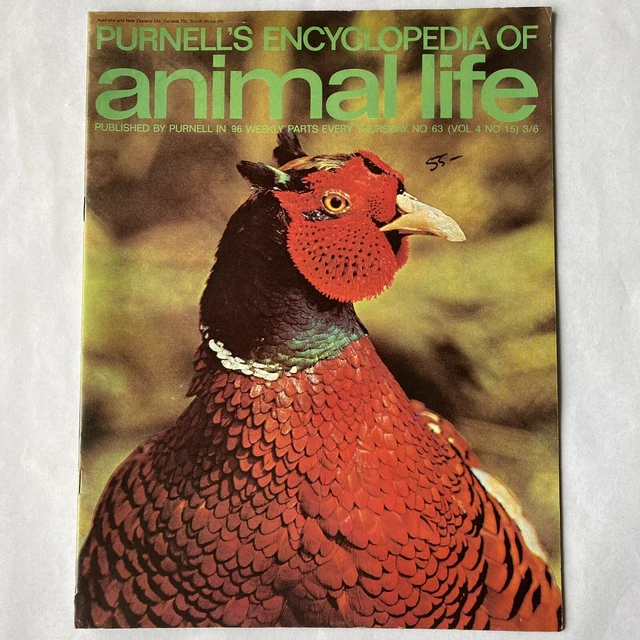 PURNELL’S ENCYCLOPEDIA OF Animal Life Magazine Volume 4 Number 15 EUR ...