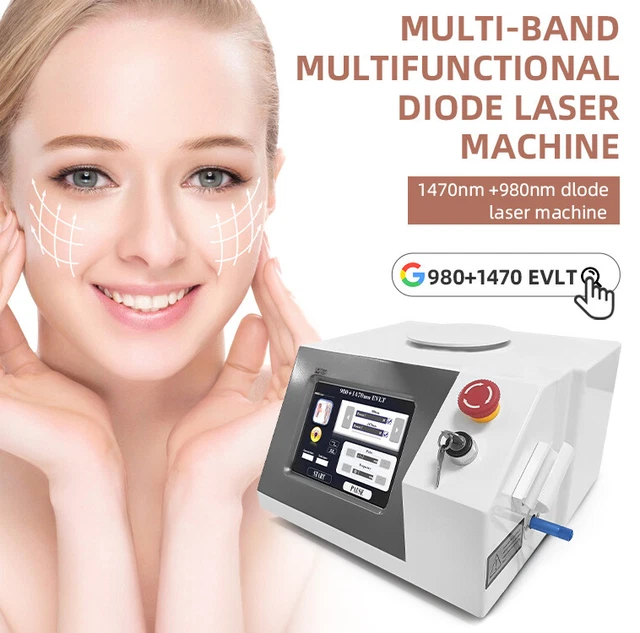 LASER MACHINE VASCULAR Removal Varicose Veins Treatment Diode Laser ...
