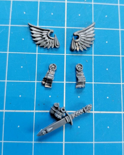 BA DEATH COMPANY Bits Dagger Winged Icons Purity Seals Blood Angels 40k ...