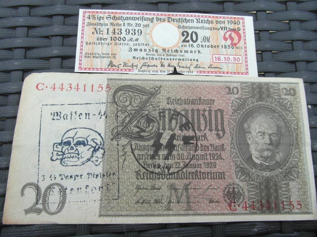 WW2 GERMAN BANKNOTES REICHSMARK WW2 WWII #2 EUR 9,83 - PicClick FR