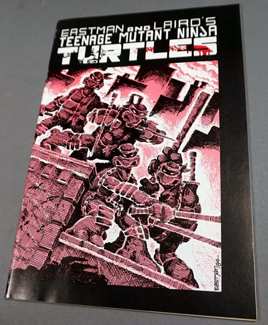 MIRAGE COMIC BOOK-TMNT Teenage Mutant Ninja Turtles #1-Fine-3rd Print ...