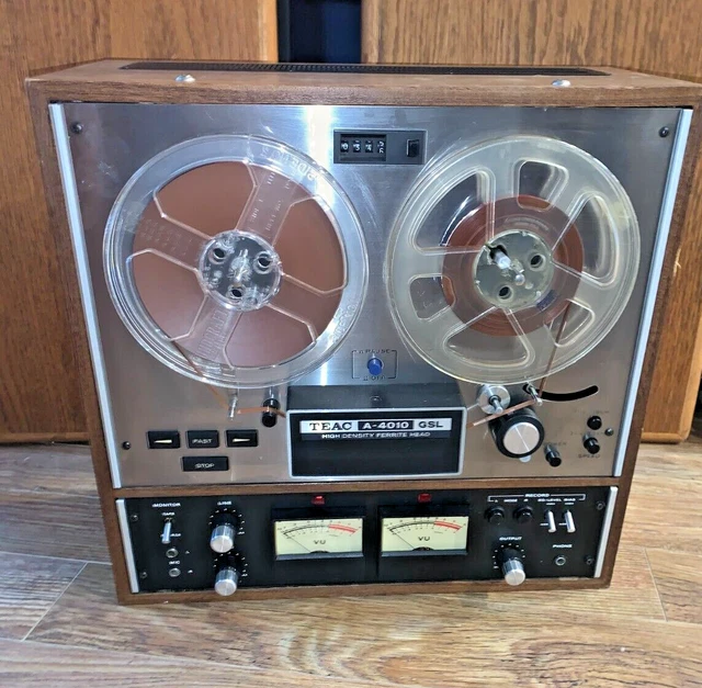 TEAC A-4010GSL STEREO Reel to Reel Tape Recorder Player Needs TLC £93. ...