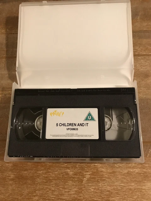5 CHILDREN AND It VHS Video Brand New Sealed Childrens Psammead Sand ...