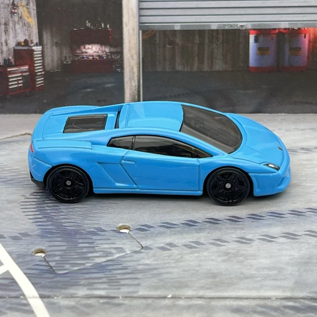 HOT WHEELS LAMBORGHINI Gallardo LP 560-4 Light Blue 2025 1:64 Diecast ...