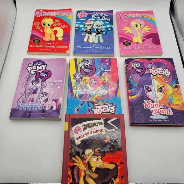 MY LITTLE PONY Equestria Girls Lot of 7 Advanced Readers Chapter Books ...
