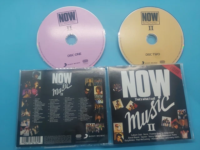 NOW THAT'S WHAT I Call Music 2 Cd (2019 2 Cd Reissue) More Now Cds ...