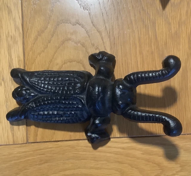 VINTAGE BEETLE/BUG CAST iron Bootjack Wellie Shoe Horn Boot jack Boot ...