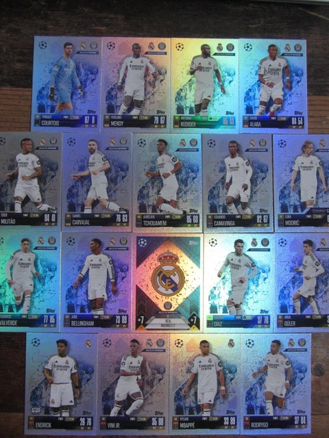 MATCH ATTAX CHAMPIONS League 2024/25 * The WINNERS # 18 Cards by REAL ...