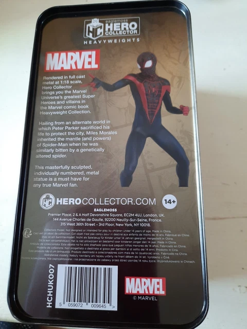 MILES MORALES SPIDERMAN Marvel Hero Collector eaglemoss 1:18 EUR 49,00 - PicClick FR
