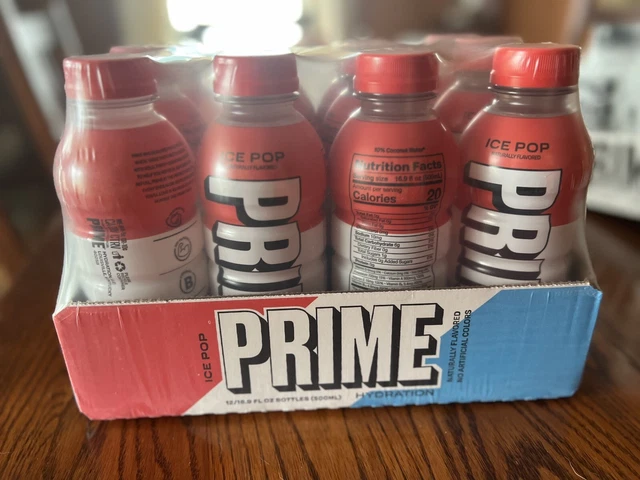 PRIME HYDRATION DRINK- Ice Pop- 12 Pack EUR 37,61 - PicClick FR