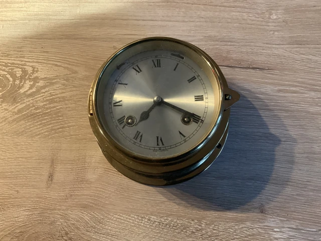 ALTE SCHIFFSUHR/GLASENUHR MESSING/ funktionstüchtig EUR 65,00 - PicClick DE