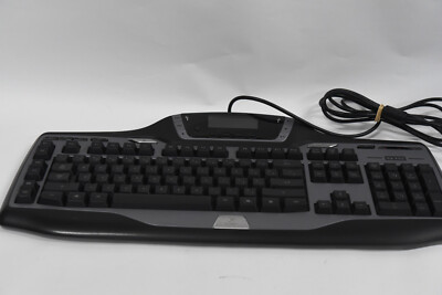LOGITECH G15 BACKLIT USB Gaming Keyboard Y-UW92 & Microsoft X8 Mouse ...