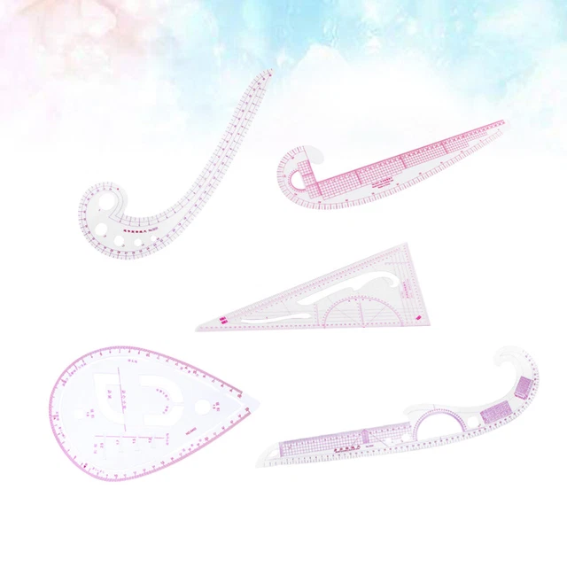 SEWING RULERS CURVES Grading Rulers Hip Curve Ruler Dressmaking Pattern ...