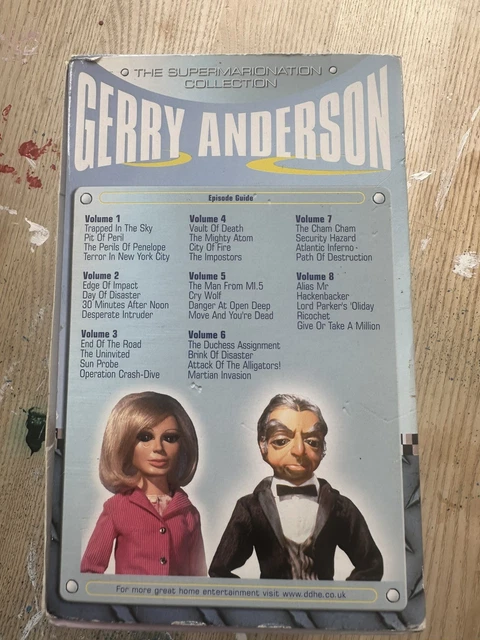 THUNDERBIRDS COMPLETE SERIES 1-8 DVD Box Set Supermarionation ...