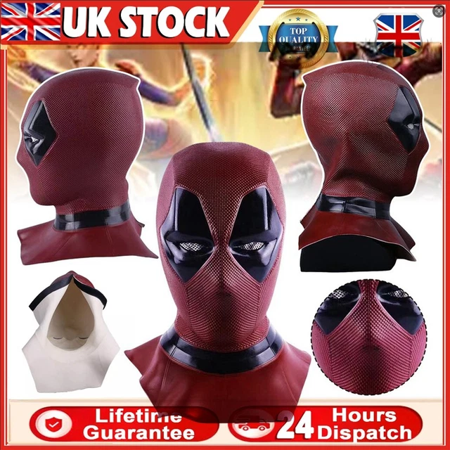 DEADPOOL 3 HELMET Full-Face Mask Cosplay Halloween Accessories Party ...
