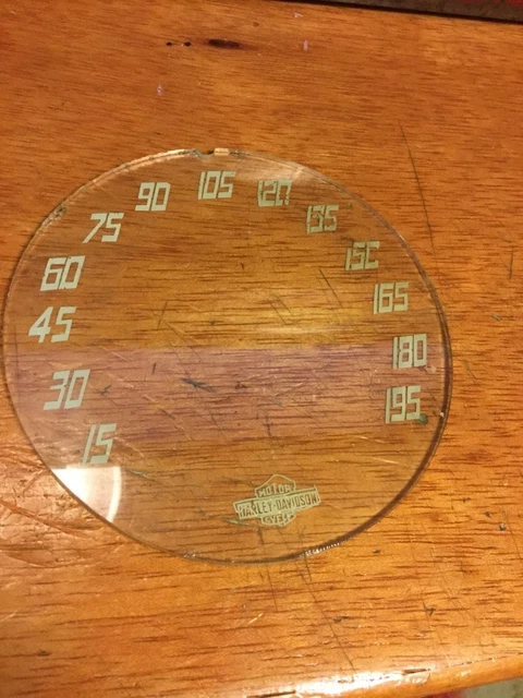 NOS HARLEY DAVIDSON Bobber Drag Race Bike 195 Kilometers Mph ...