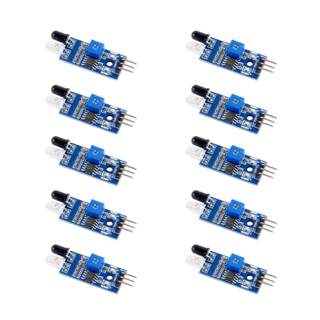 10PCS IR INFRARED Obstacle Avoidance Sensor Module For Arduino Smart ...