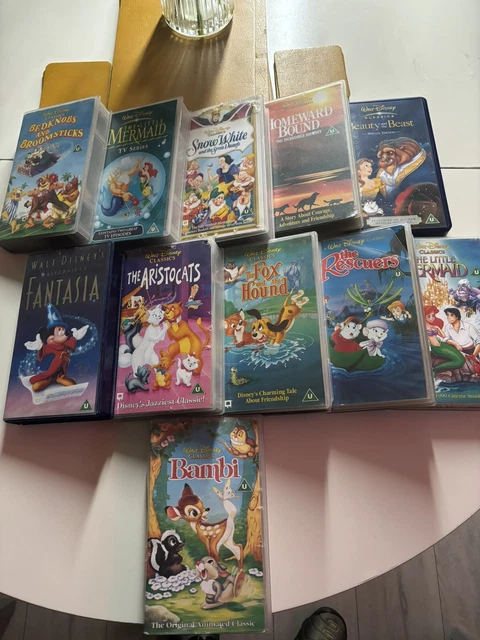 DISNEY COLLECTION VHS bundle £10.99 - PicClick UK