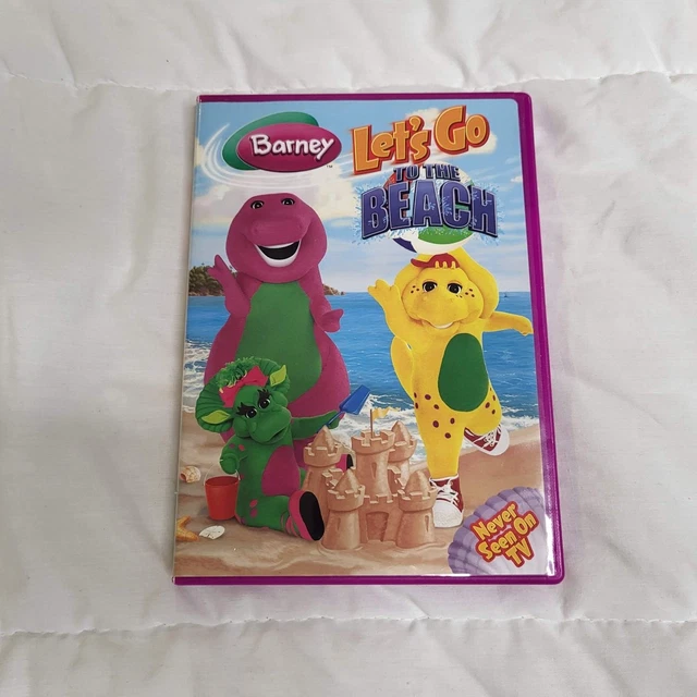 BARNEY LET'S GO To The Beach DVD Canadian G Rating £8.33 - PicClick UK