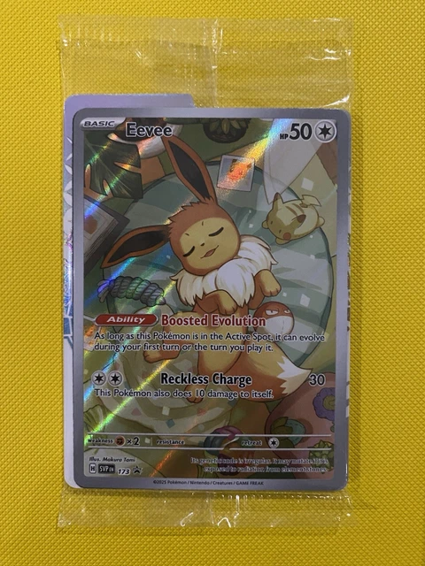 POKÉMON CARD - Prismatic Evolutions Eevee Promo SVP 173 - TC7 £11.12 ...