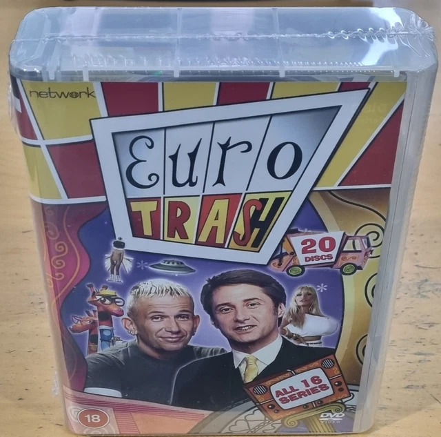 EUROTRASH THE COMPLETE Series 1-16 DVD Box Set Rare Network New ...