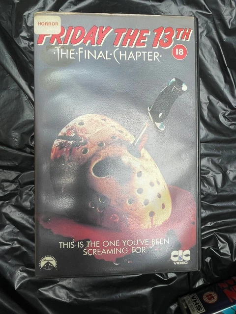 FRIDAY THE 13TH The Final Chapter | VHS | Joseph Zito | CIC Video | Big ...