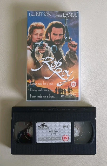 ROB ROY VHS PAL Video MGM Liam Leeson Jessica Lange 1995 £4.99 ...