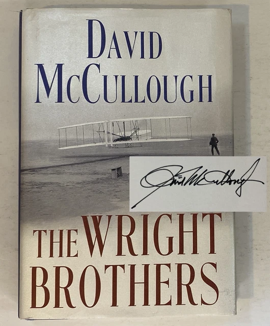 THE WRIGHT BROTHERS SIGNED by David McCullough - 1st/1st 2015 $210.35 ...