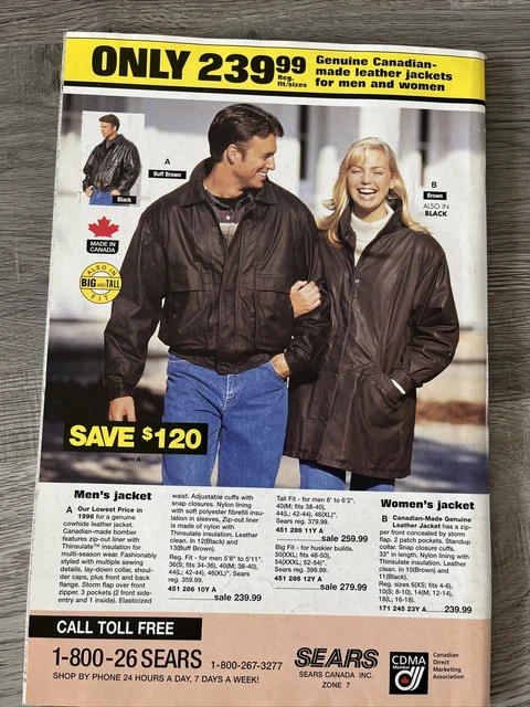 VINTAGE SEARS 1997 Lowest Price Catalog Fashion Electronics Furniture ...