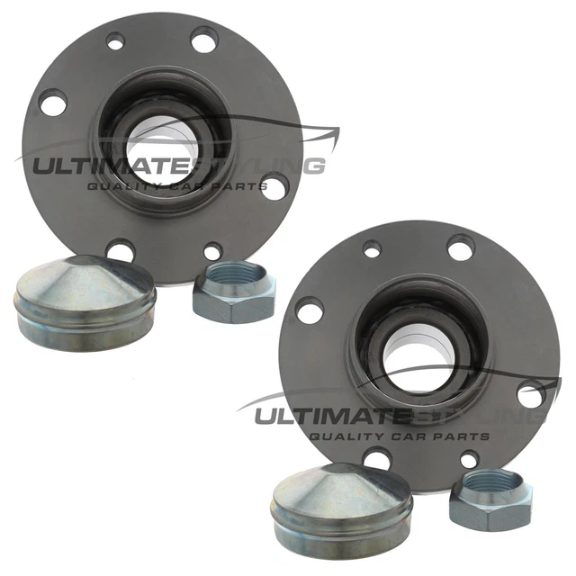 REAR WHEEL BEARING Hubs Kits With ABS Fits Fiat Panda 319 2012-2022 ...