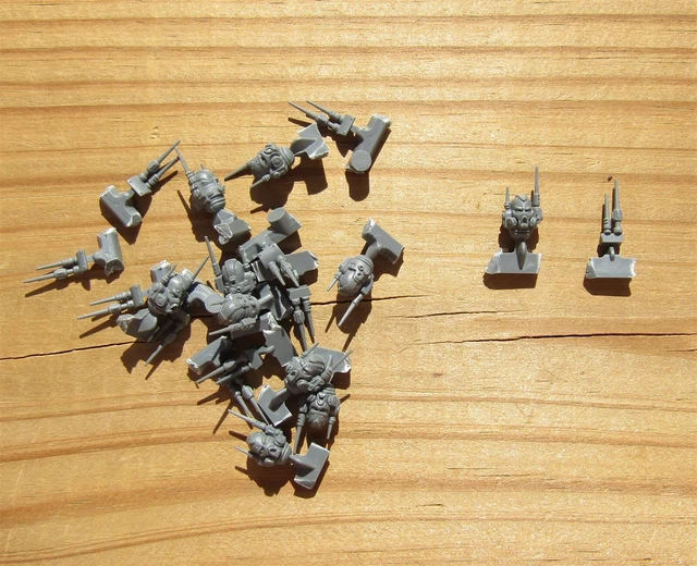 40K SPACE MARINES Primaris Infiltrators Head Sgt Infiltrator Head Lot ...