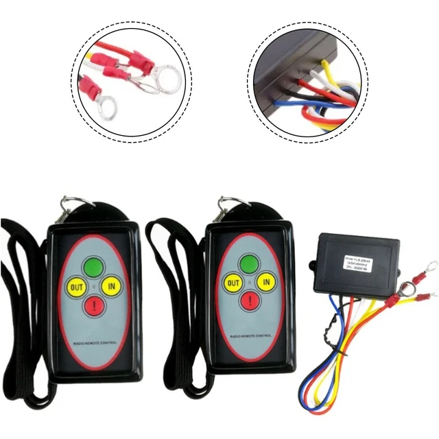 WINCH REMOTE CONTROL Vehicle Recovery Operations Dual-voltage ...