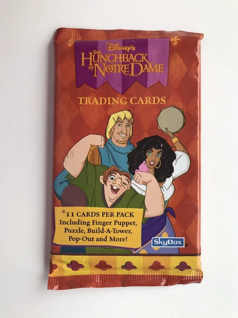 DISNEY'S THE HUNCHBACK Of Notre Dame Trading Cards , Sealed Pack EUR 3 ...