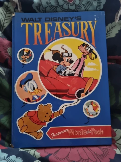 WALT DISNEYS TREASURY Book Featuring Winnie The Pooh £11.12 - PicClick UK