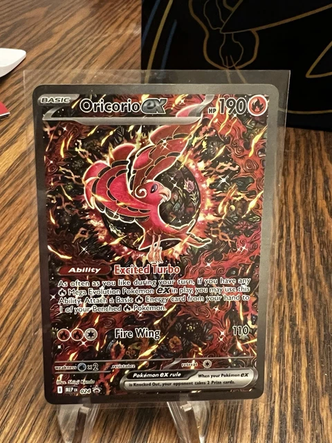 ORICORIO EX 024 Phantasmal Flames UPC Promo Pokemon Card $55.09 ...