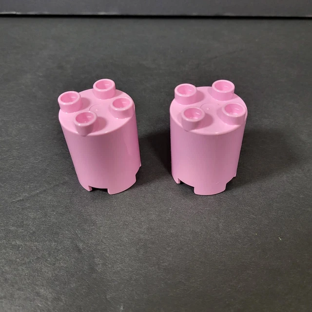 LEGO DUPLO REPLACEMENT Disney Castle 2 Pink Tower Round Parts $5.00 ...
