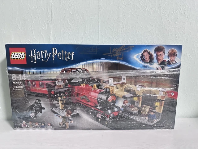 LEGO HOGWARTS EXPRESS (75955),Signed from Fred&George, Oliver & James ...