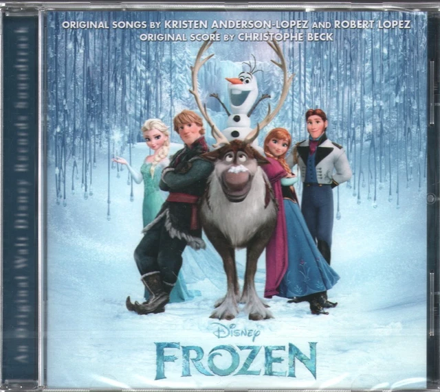 FROZEN ORIGINAL DISNEY Soundtrack CD Europe Walt Disney 2013 ...
