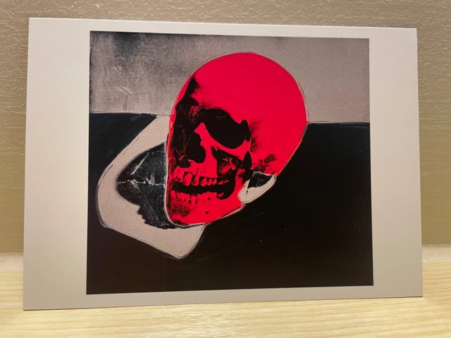 ANDY WARHOL SKULL 1976 Postcard Tate Official Art £3.50 - PicClick UK